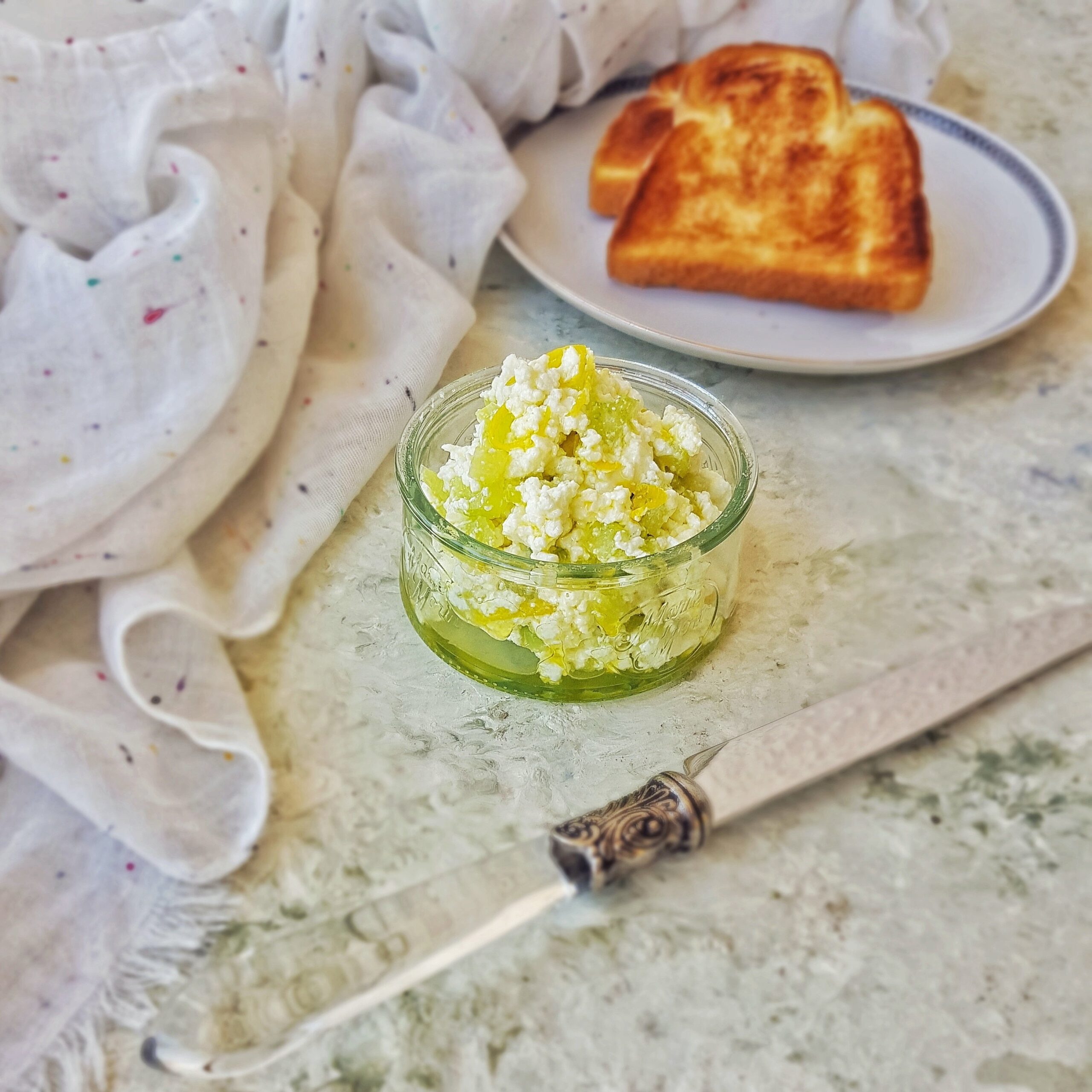 Pasta de queso fresco y apio - Irene Mercadal