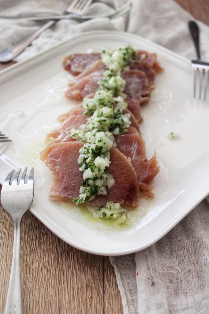 Tuna tiradito - Irene Mercadal